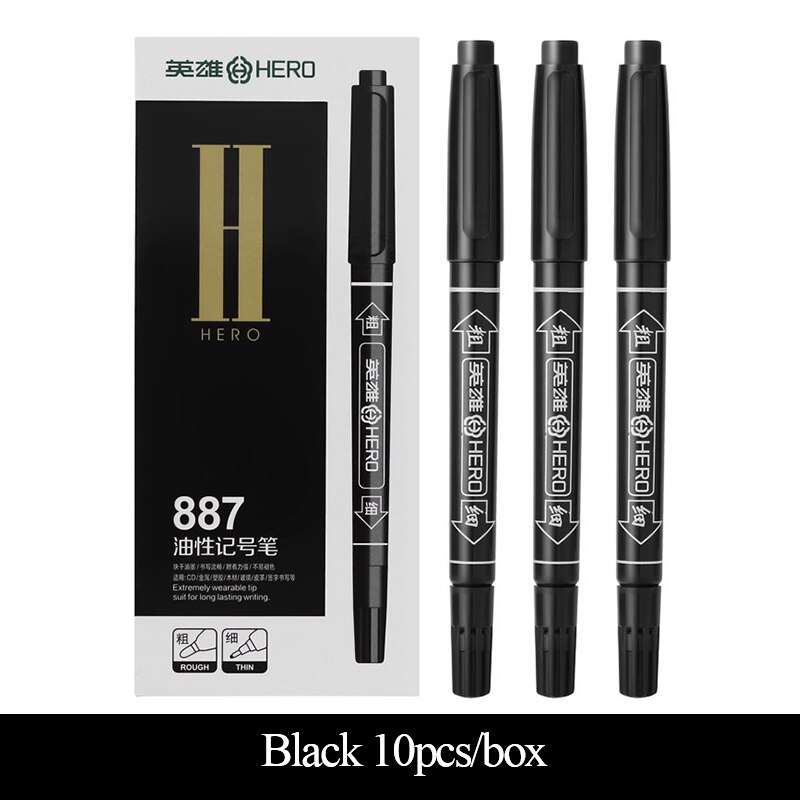 Hero 887 Double Heads Oily Marker CD/DVD Marker Ho... – Grandado