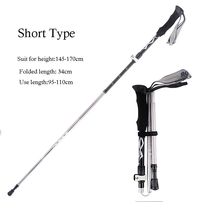 5 knots Outdoor Aluminum folding ultra light teles... – Grandado