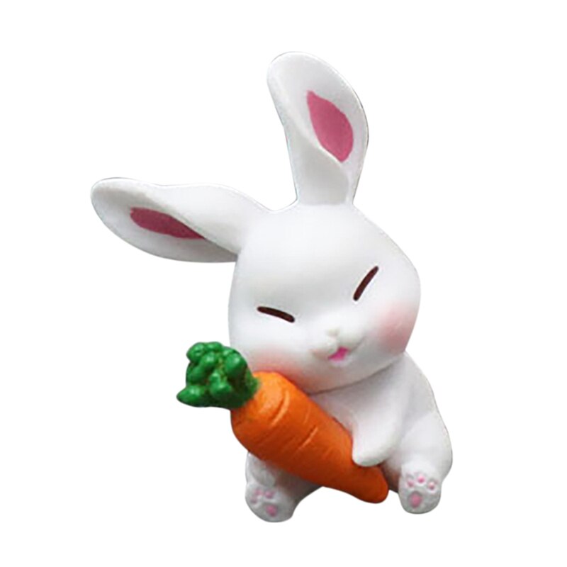 Simulation Mini Animal Carrot Rabbit Rabbit Cute C... – Vicedeal