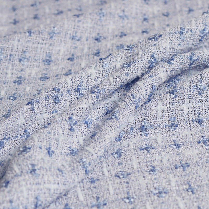 Pearlsilk Paars Squin Tweed Kleur Stof Stijl Kledi... – Vicedeal