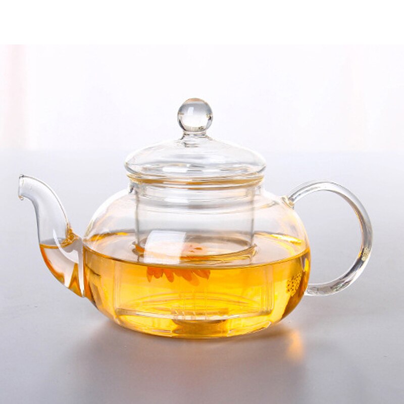 Heat Resistant Glass Flower Tea Pot,Practical Bott... – Grandado