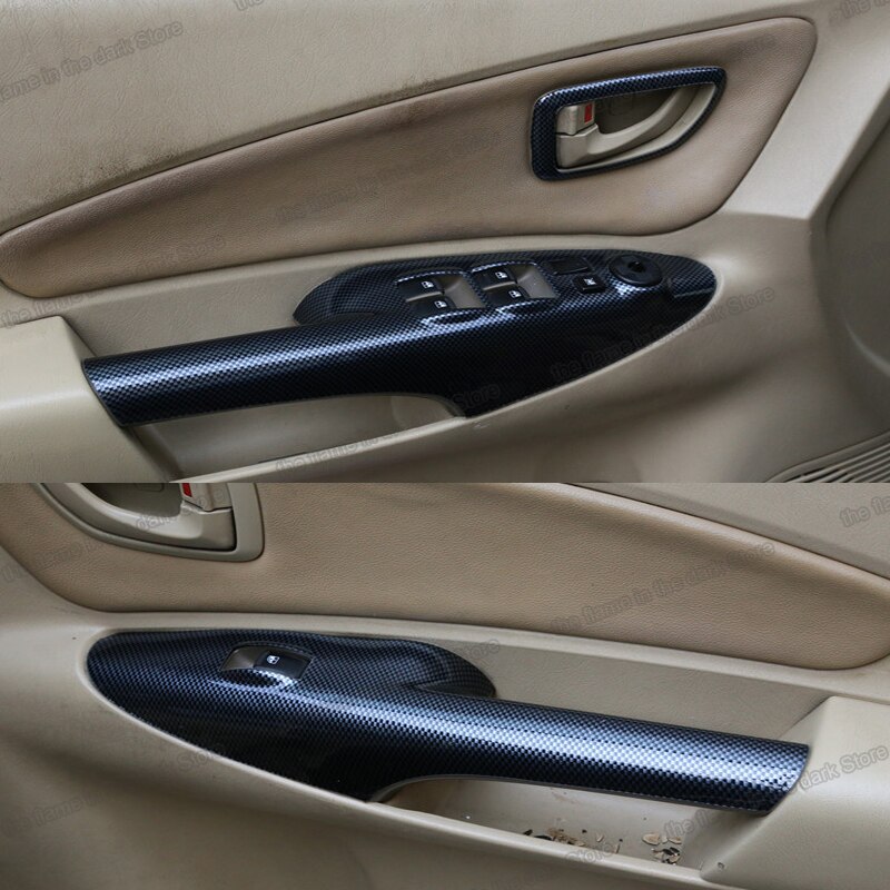 Lsrtw2017 Carbon Fiber Abs Auto Gear Panel Window ... – Grandado