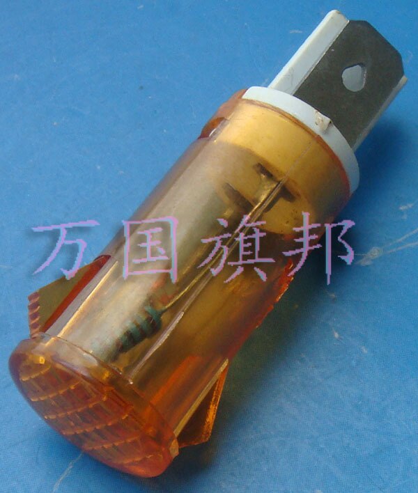 . Light warning light orange MDX14A 220 v 12.5 mm – Grandado