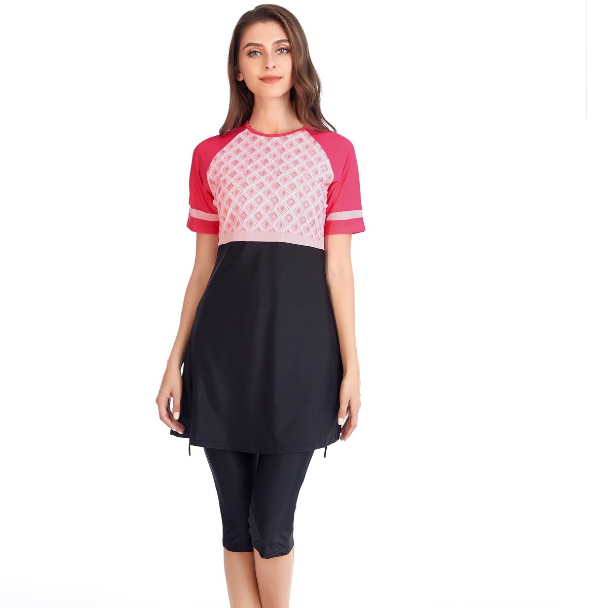 Vrouwen Moslim Badpak Plus Size Islamitische Burki... – Vicedeal