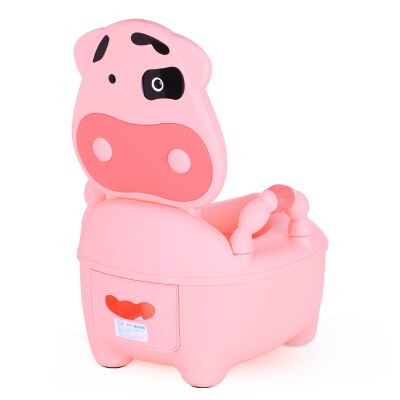 Plastic Cow Toilet Kids Cartoon Character Toilet K... – Grandado