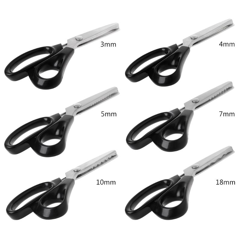 Zig Zag Sewing Cut Dressmaking Tailor Shear Scisso... – Grandado
