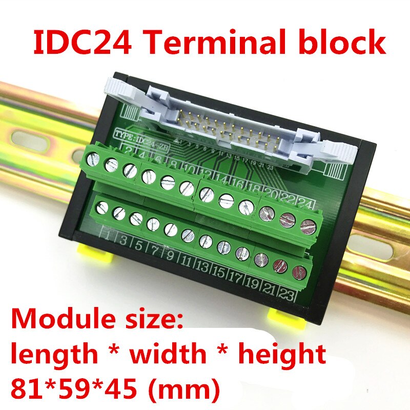 IDC24-ZB relay terminal PLC transfer terminal wiri... – Vicedeal