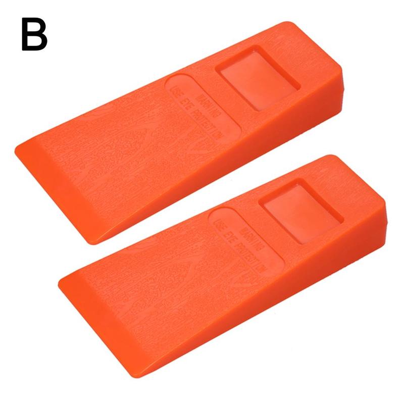 14cm Portable Orange Plastic Felling Wedge Felled ... – Grandado