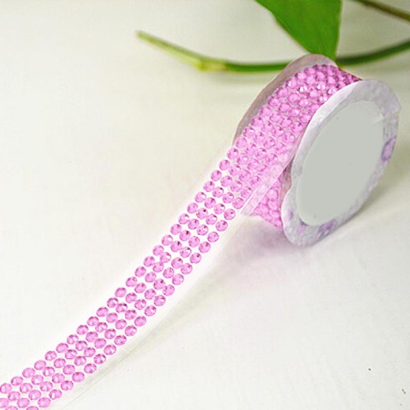 Crystal Colorful Roll Tape Self-Adhesive Rhineston... – Vicedeal
