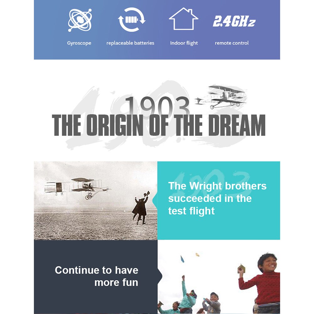 KF606 2.4Ghz 2CH Handmade Built-in Gyro DIY Model ... – Grandado