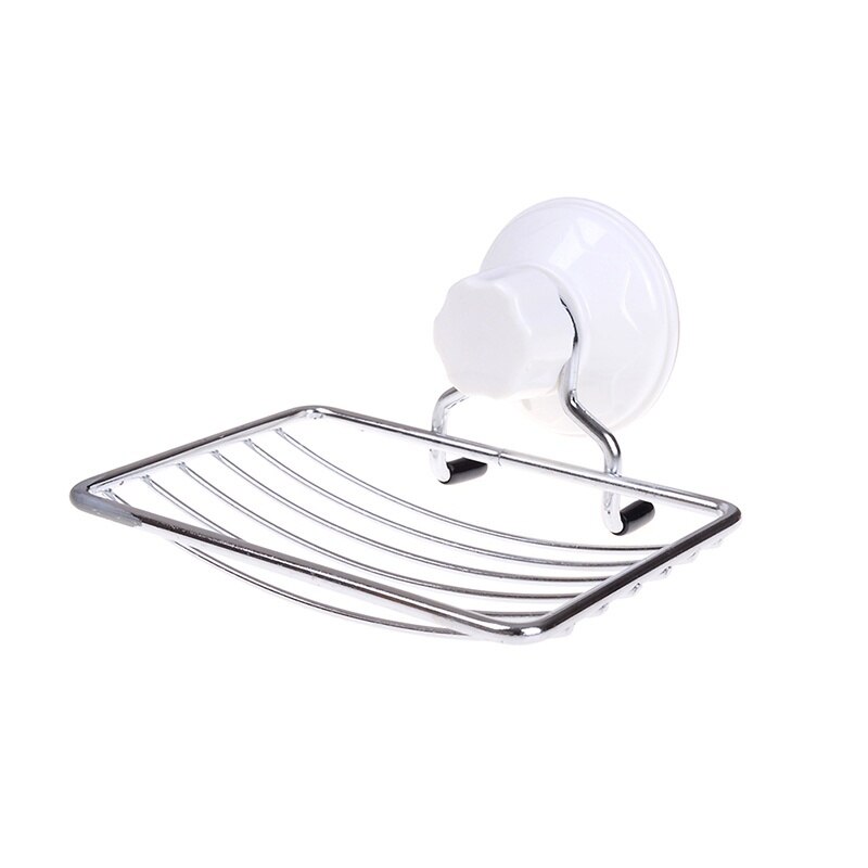 Stainless Steel Soap Rack Holder Suction Tray Dish... – Grandado