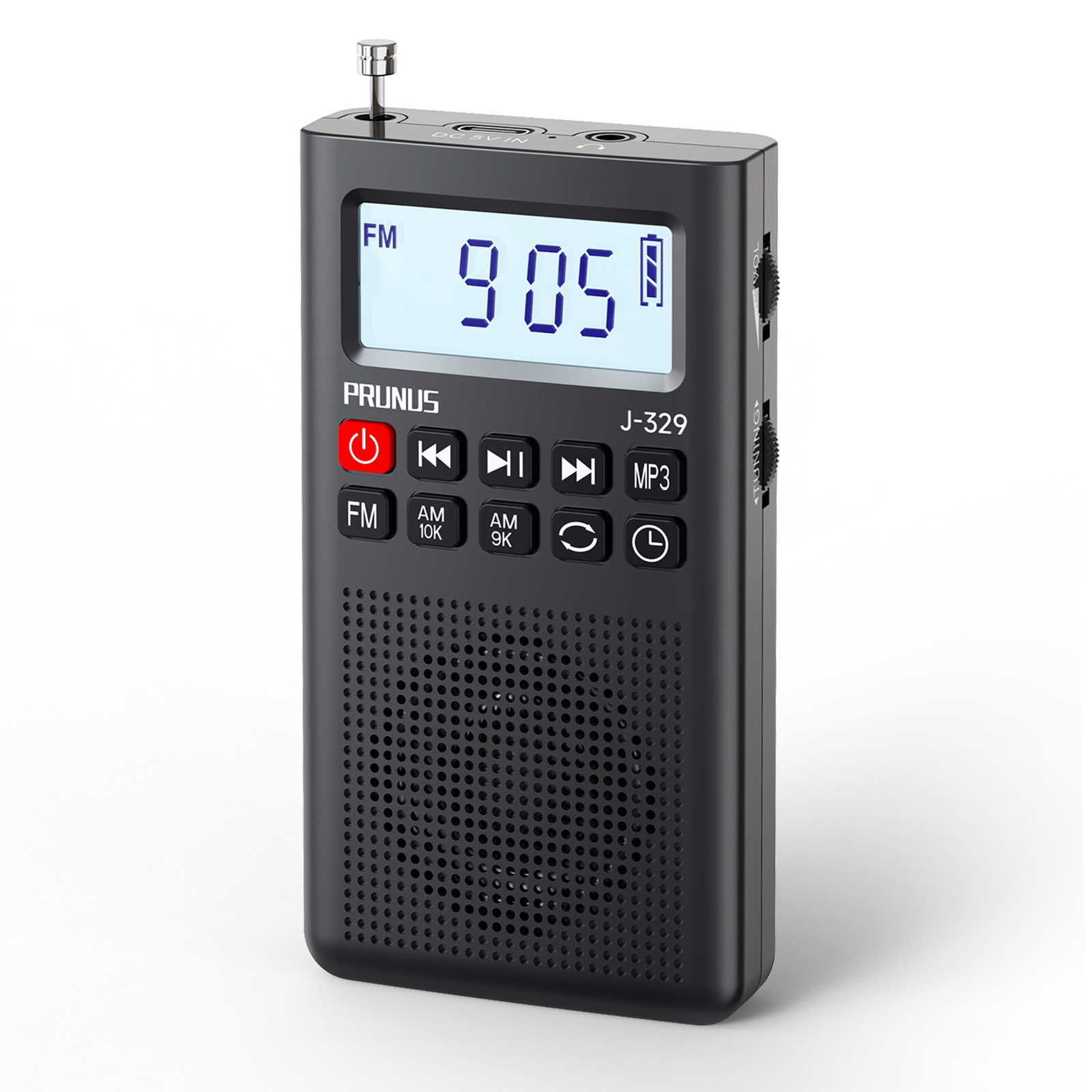 Mini Portable Pocket AM FM Radio MP3 Small Radio w... – Vicedeal