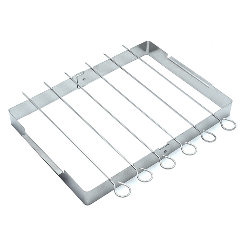 Heat-Resistant Skewer Rack Set Non-Stick Stainless... – Vicedeal