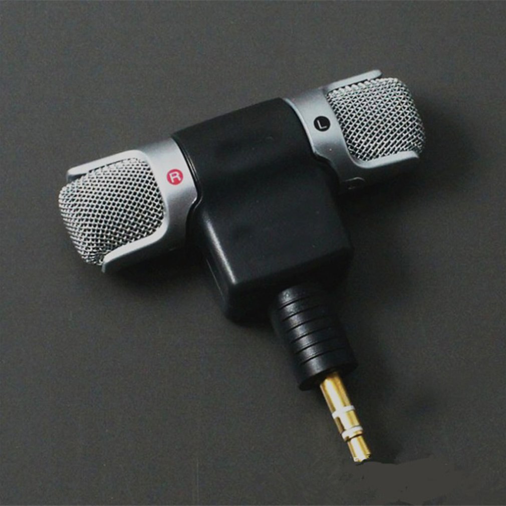 Mini Jack Mikrofon Stereo Mic Für Aufnahme Handy S... – Vicedeal