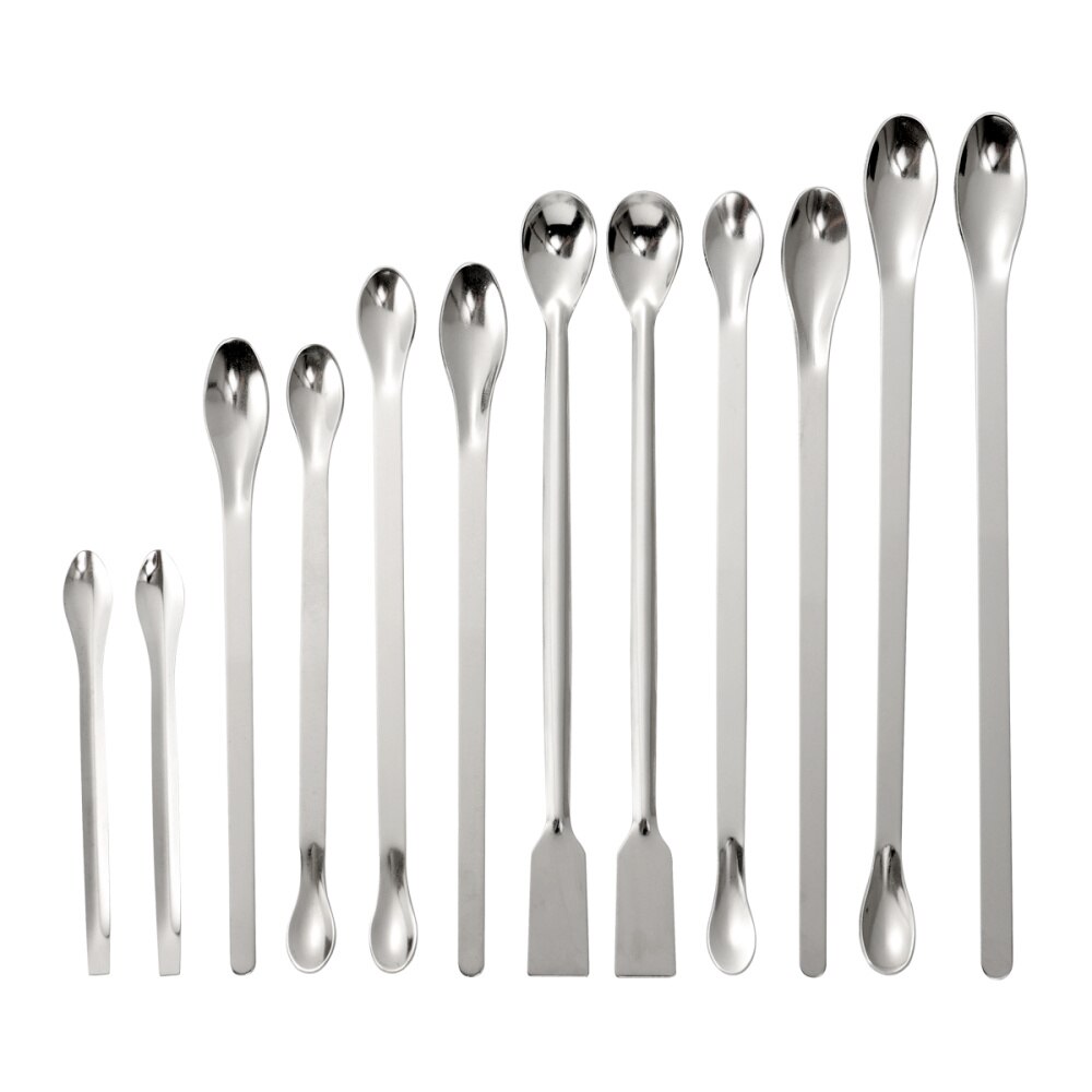Ukcoco 12 Stuks Rvs Lepel Spatel/Laboratorium Bemo... – Vicedeal