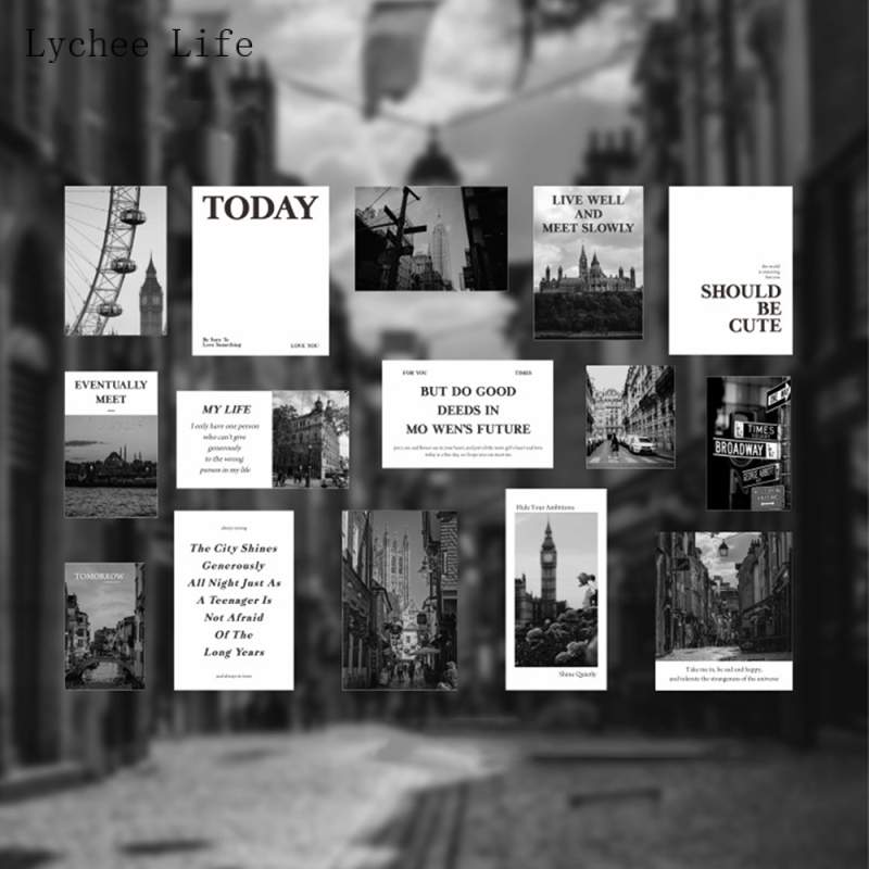 Lychee Life Vintage Photo Stickers Set Scrapbookin... – Vicedeal