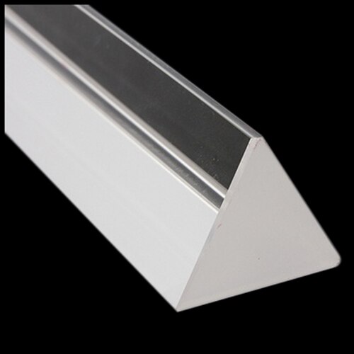 15cmx3cm Rainbow Optical Glass Triple Triangular P... – Grandado