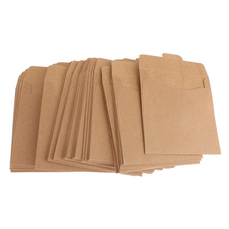 Pack of 50 CD DVD Sleeves Disc Paper Bags – Grandado