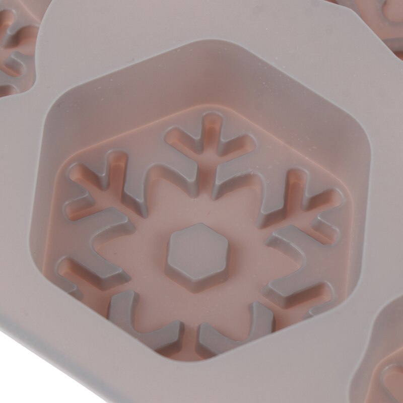 1PC Grey Snowflake Shape Soap Silicone Mold Christ... – Grandado
