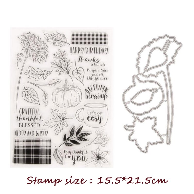 Panalisacraft Bloem Pompoen Stempel Transparant Cl... – Vicedeal