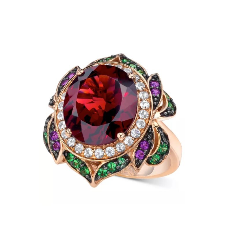 Ringen Voor Vrouwen Rose Crystal Ring Trendy Siera... – Vicedeal