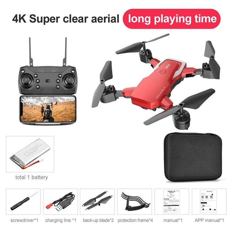 4K HD Drone RC Drone plegable FPV Drone Quadcopter... – Grandado