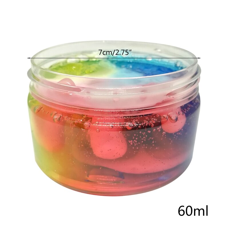 Colorful Cloud Clay Filler Clear Slime Box Toys fo... – Grandado