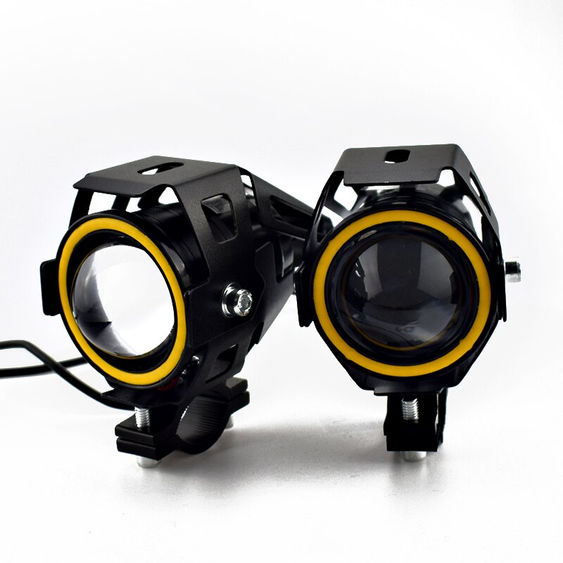 Motorcycle work driving lights 12v 125w U7 led mot... – Vicedeal