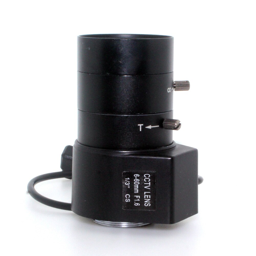 Hd 1/3 "6-60mm f1.6 cs mount dc auto iris var... – Grandado