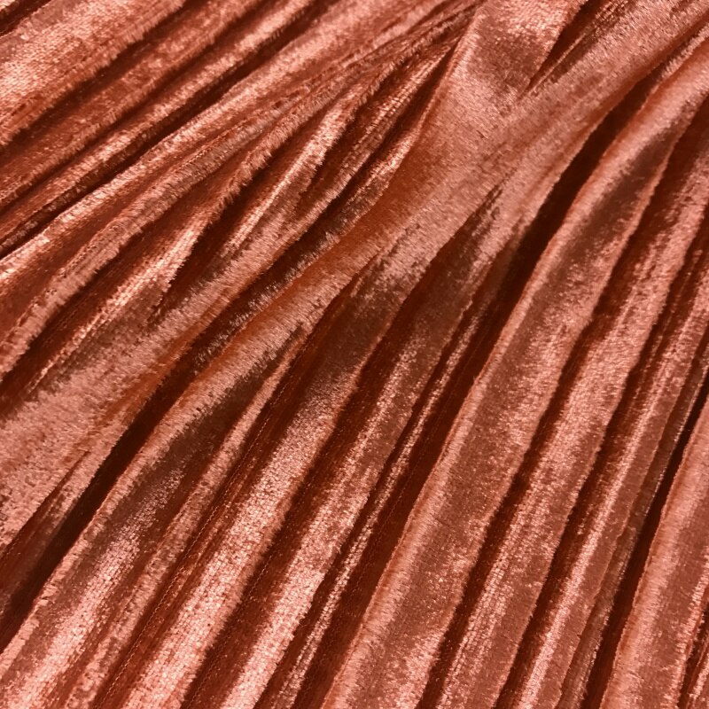 2 meters 150cm 59.05" width brick red pleated acco... – Vicedeal