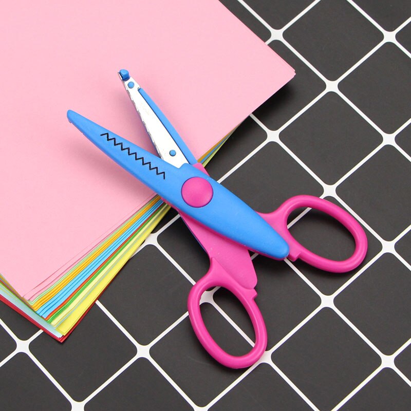 1 PCs/Set Laciness Scissors Metal Plastic Scrapboo... – Grandado