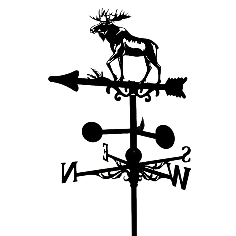 Elk Weather Vane Stainless Steel Wind Vane for Hou... – Vicedeal
