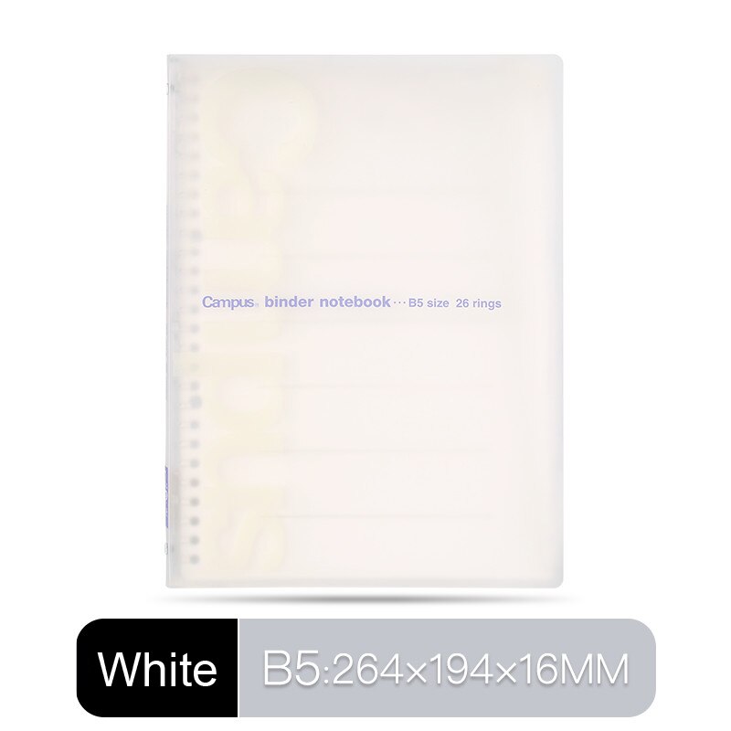 KOKUYO Campus Light-color Loose-leaf Note book B5 ... – Grandado