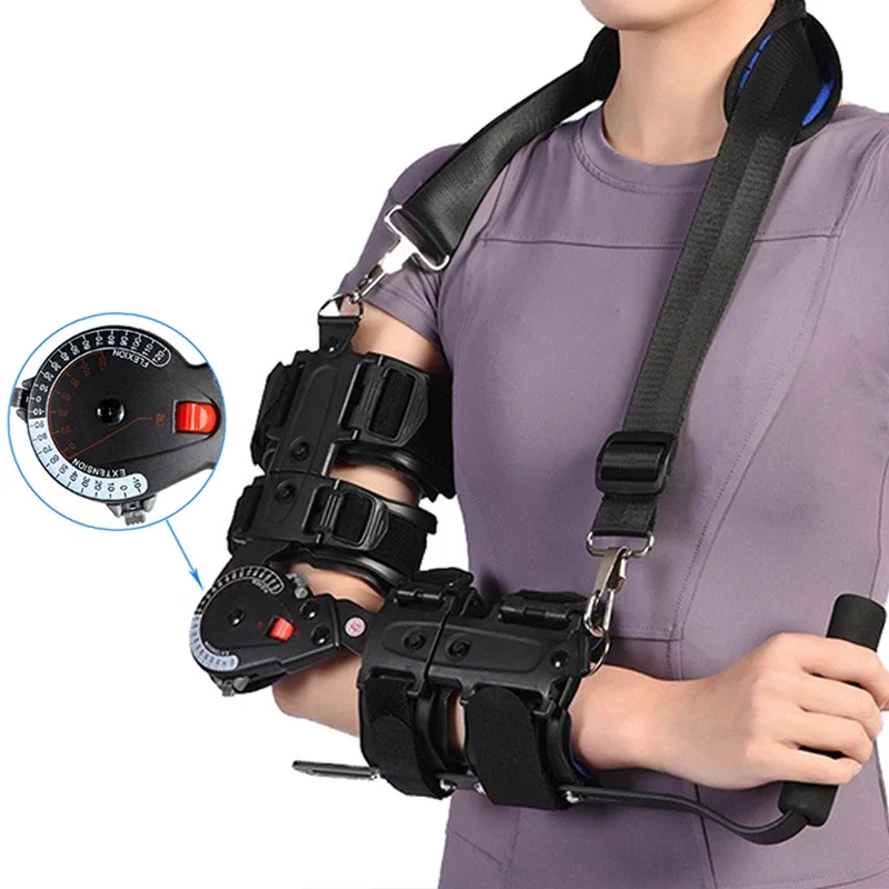 Adjustable Elbow Brace Hinged Elbow Brace Hinged E... – Grandado
