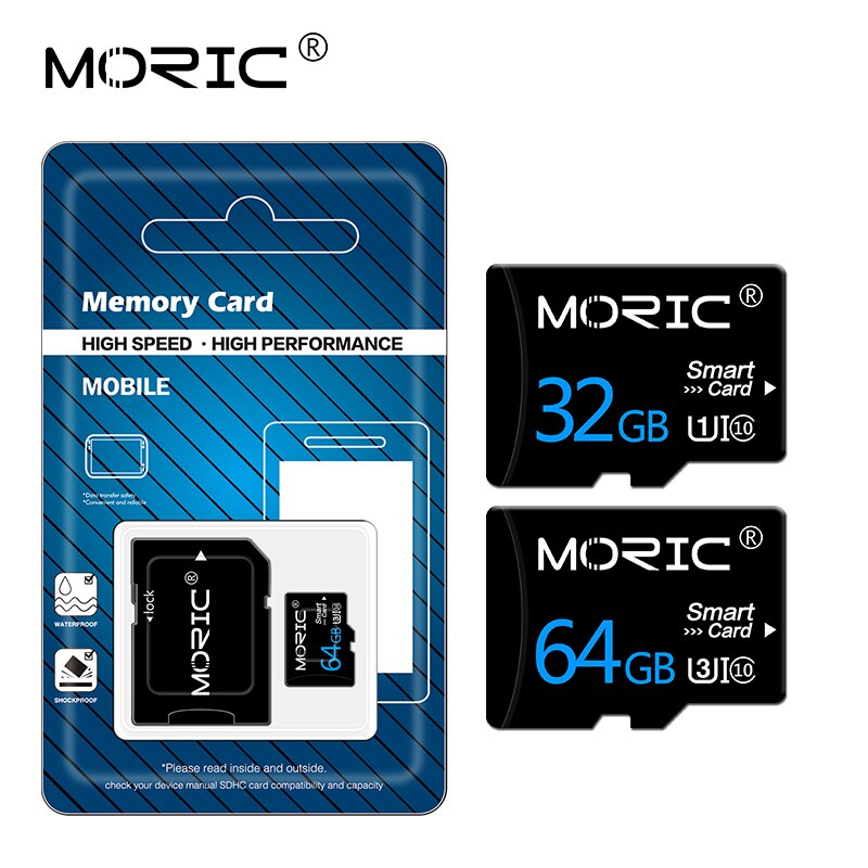 Moric Micro SD Card 32GB 64GB 128GB 256GB Karta mi... – Grandado