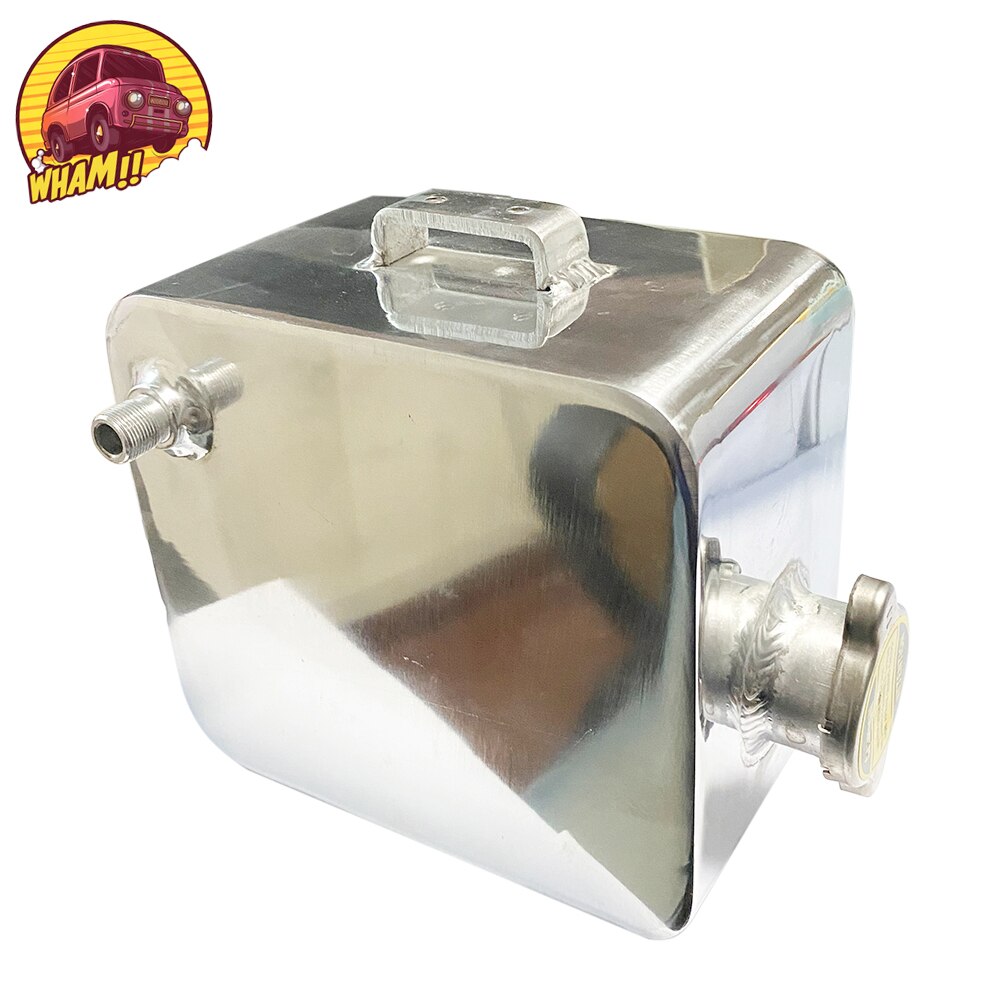 2.5L Aluminum Universal Coolant Radiator Overflow ... – Grandado