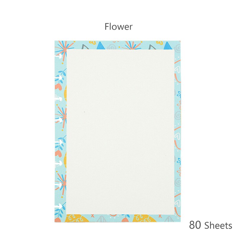 A5 Notepad Inner Paper Mushroom Hole Loose Leaf No... – Grandado