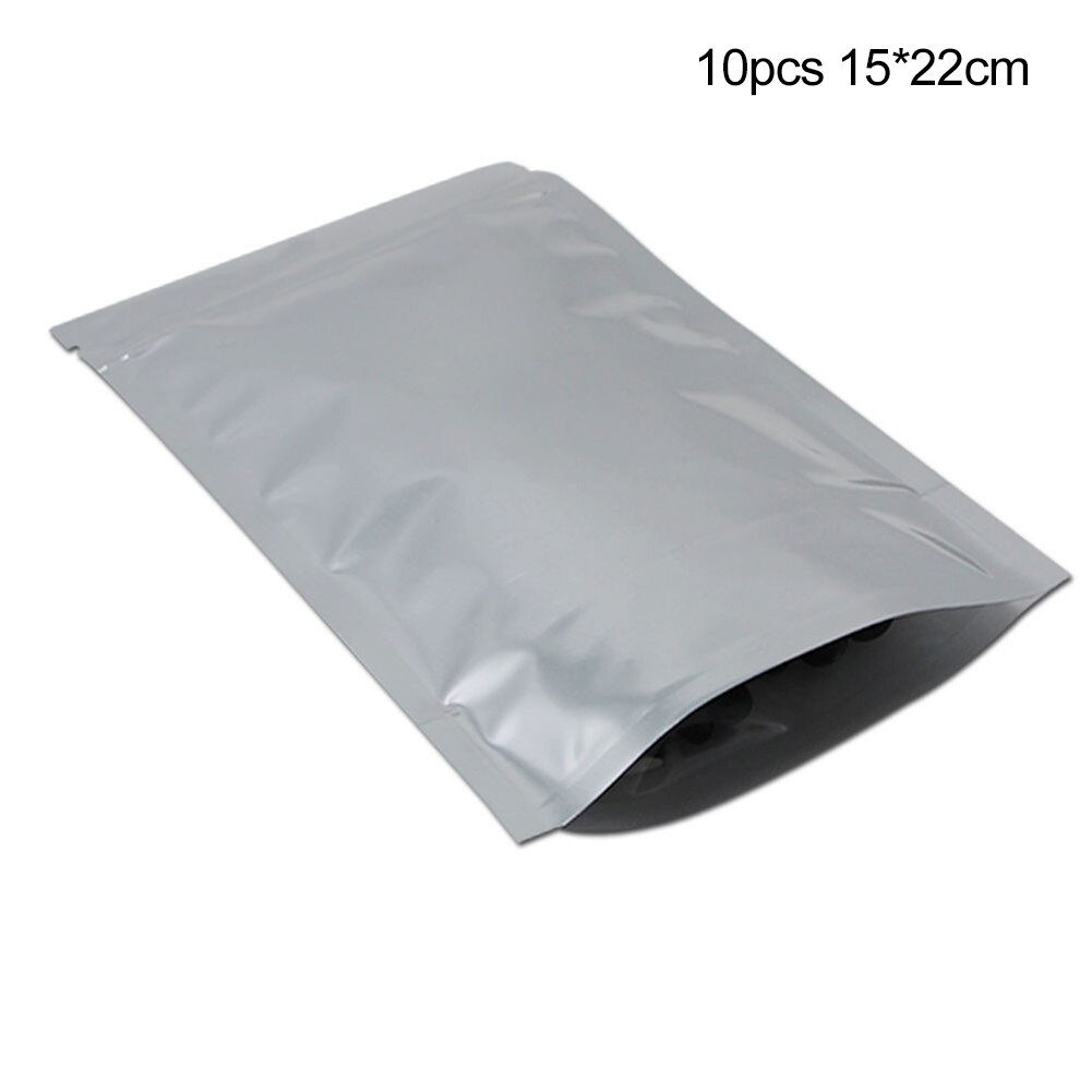 10 Pcs Aluminum Foil Self-sealing Bag Stand-Up Foo... – Vicedeal