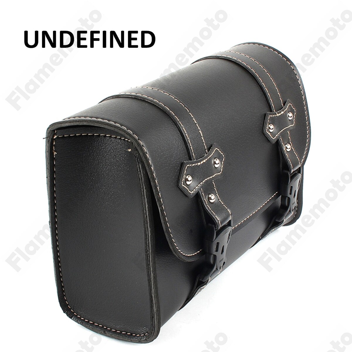 Black Motorcycle Decoration Saddlebags PU Leather ... – Grandado