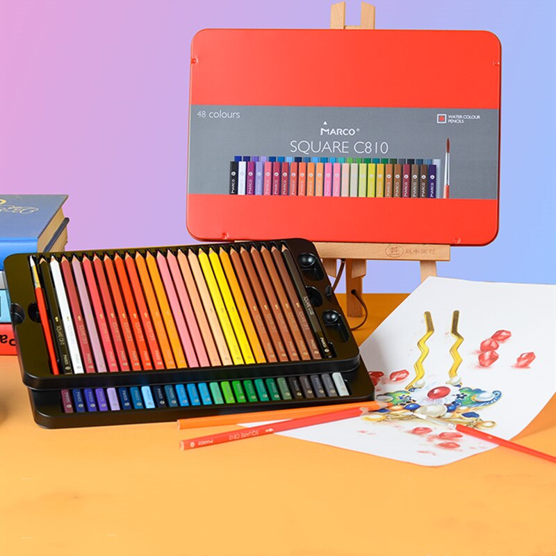 Marco 12 Color /24 Color /48 Color Crayon Color Pe... – Grandado