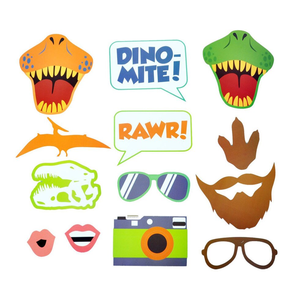 20pcs Photo Booth Props for Kids Children Birthday... – Grandado