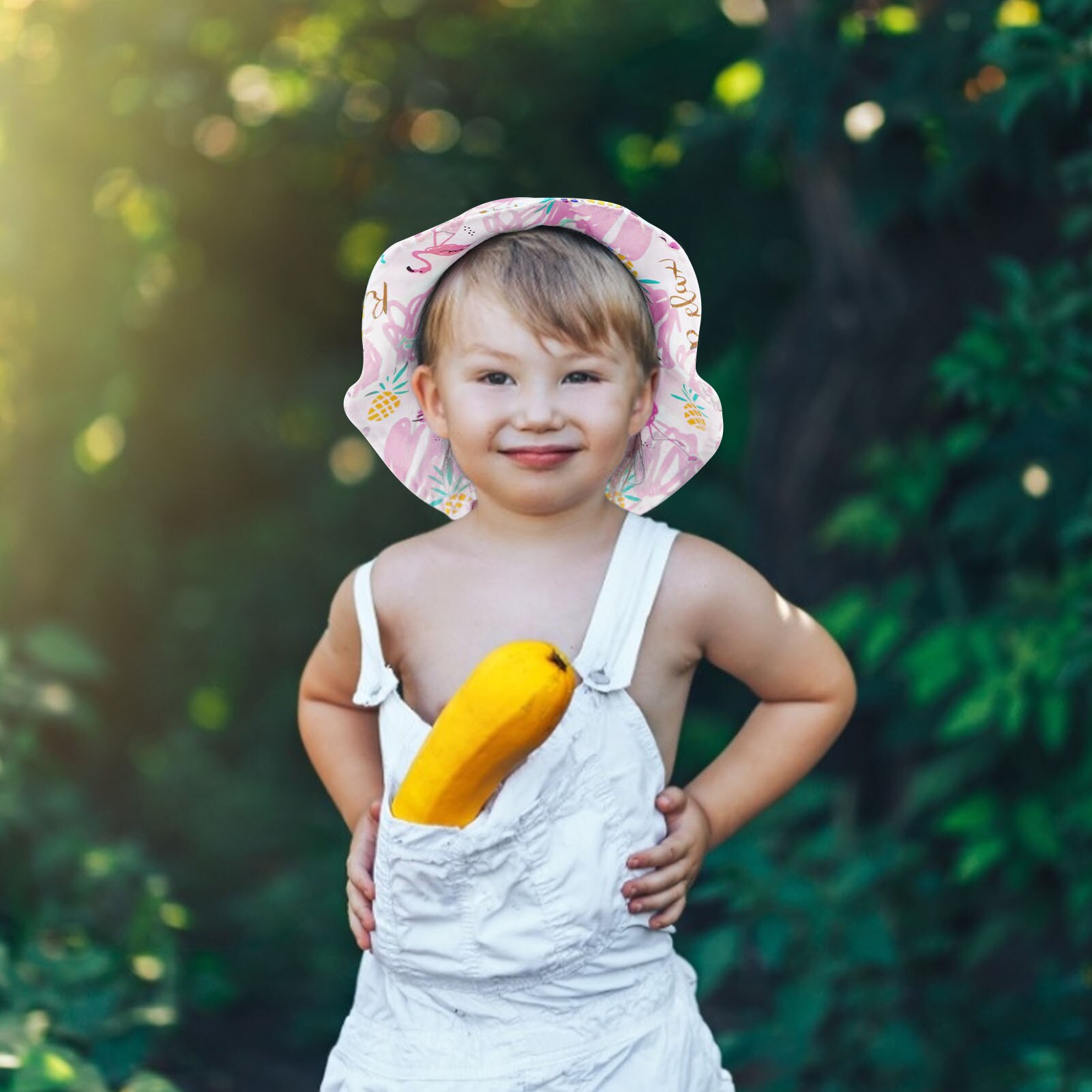 Baby Meisje Zonnehoed Leuke Katoen Zon Bescherming... – Grandado