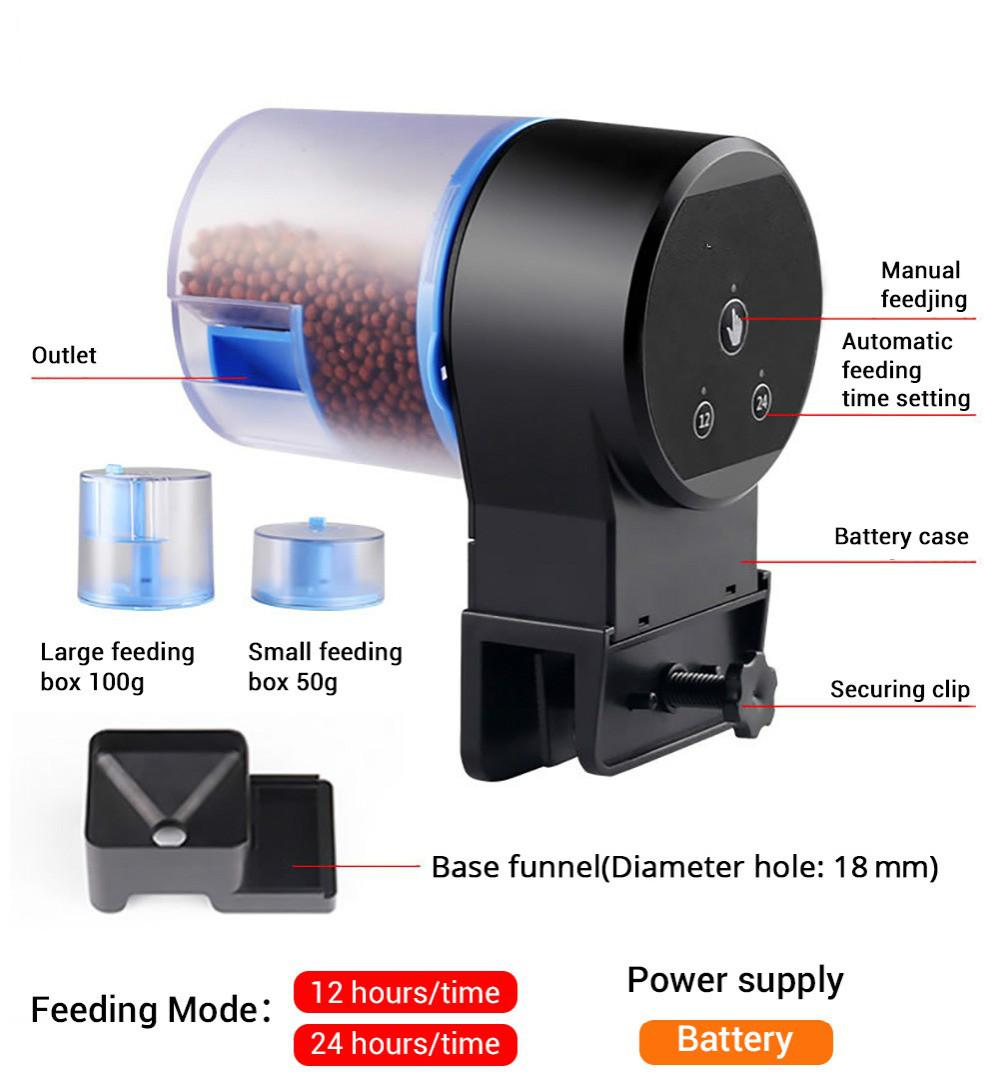 Automatische Feeder Aquarium Goudvis Smart Timing ... – Vicedeal