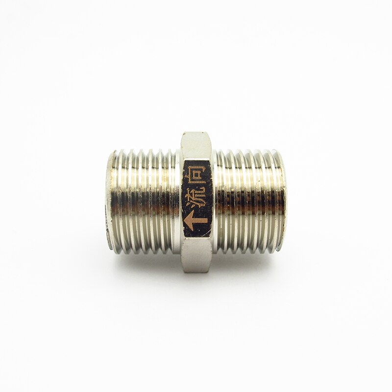 1/2" BSP Male To 1/2" BSP Male Thread Brass Check ... – Vicedeal