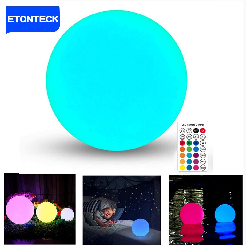 Led Solar Bal Licht Kleur Veranderende Zwembad Tui... – Grandado