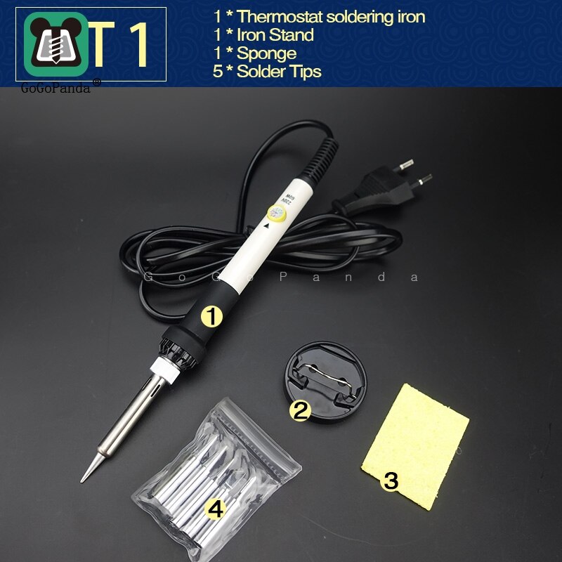 Adjustable Temperature Electric Soldering Iron 220... – Vicedeal