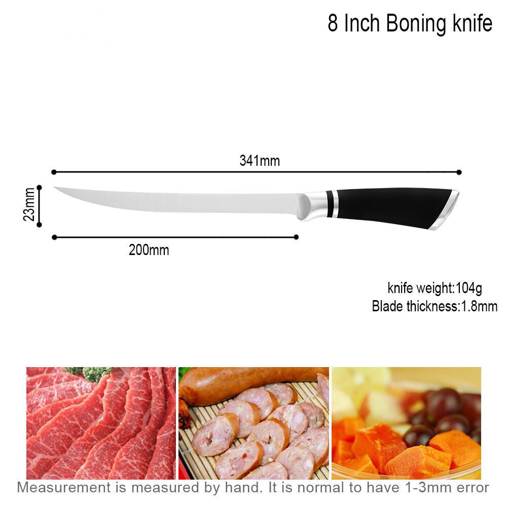 6 7 8 inch Boning Chef Knife Stainless Steel Kitch... – Grandado