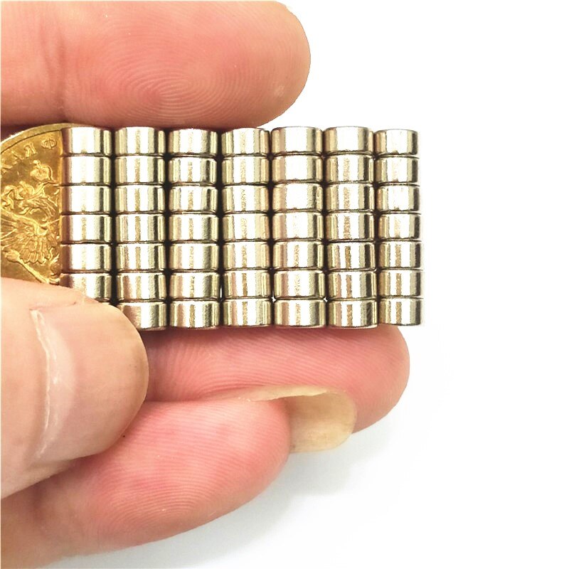 4mm x 3mm Small Round Neodymium Disc Magnets 4x3 D... – Grandado