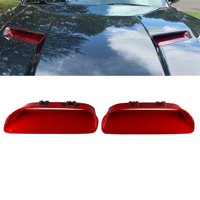 For Dodge Challenger Hellcat Redeye Hood Bezels Se... – Vicedeal