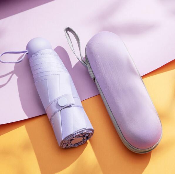 Small Mini Capsule Pocket Light Umbrella with box ... – Grandado